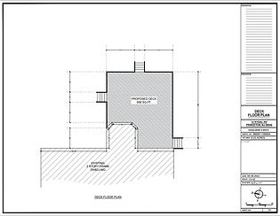 Deck Drawings | Draft Permit Solution